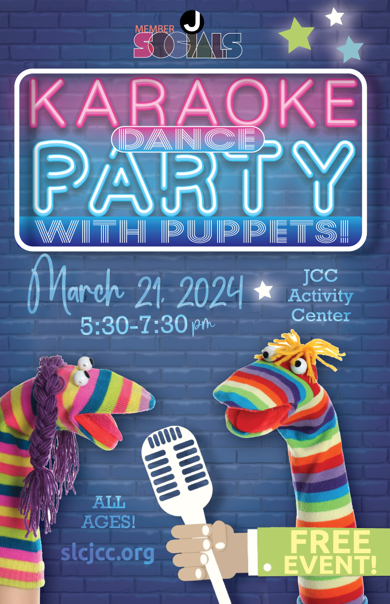 Karaoke Dance Party - With Puppets - IJ & Jeanné Wagner Jewish ...